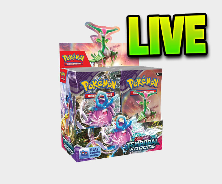 Temporal Forces Booster Box LIVE – PackBase